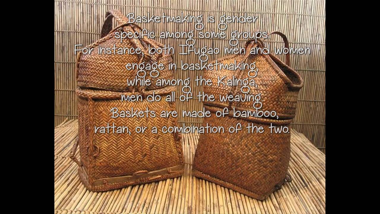 Basket Weaving Using Yantok - YouTube