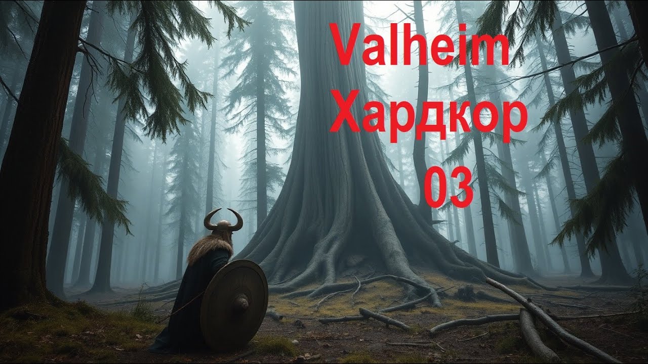 Valheim 03 - Соло Хардкор \ Без карты - Изучаю черный лес - YouTube