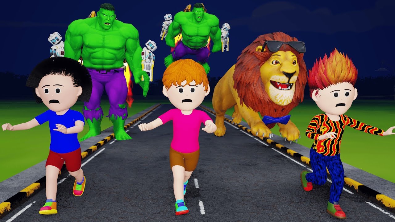 Carry Jerry 34 | Hulk Wala | Animal Cartoon | Pagal Beta | Desi Comedy ...