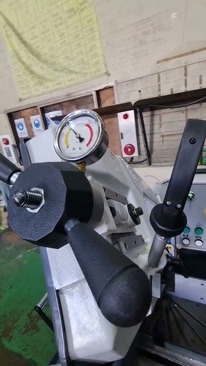 죠지 밴드쏘톱기계 CY-350설치완료 - YouTube