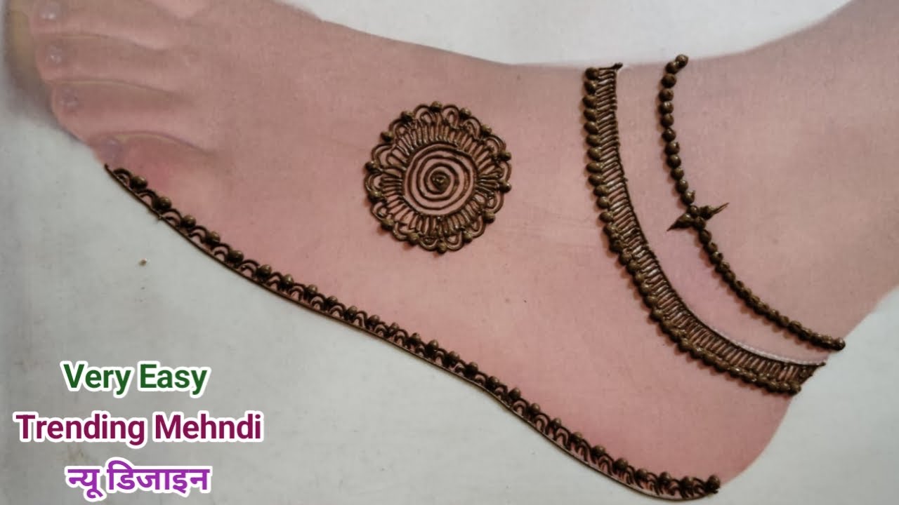 New Simple Trending Mehndi Design || Stylish Mehndi Design || Latest ...