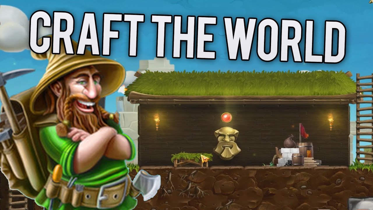 Craft The World - Quick Overview - Gameplay & Commentary - YouTube