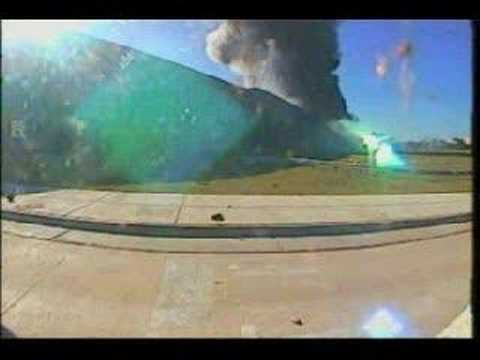 Video1 of American Flight 77 striking the Pentagon on 9/11 - YouTube
