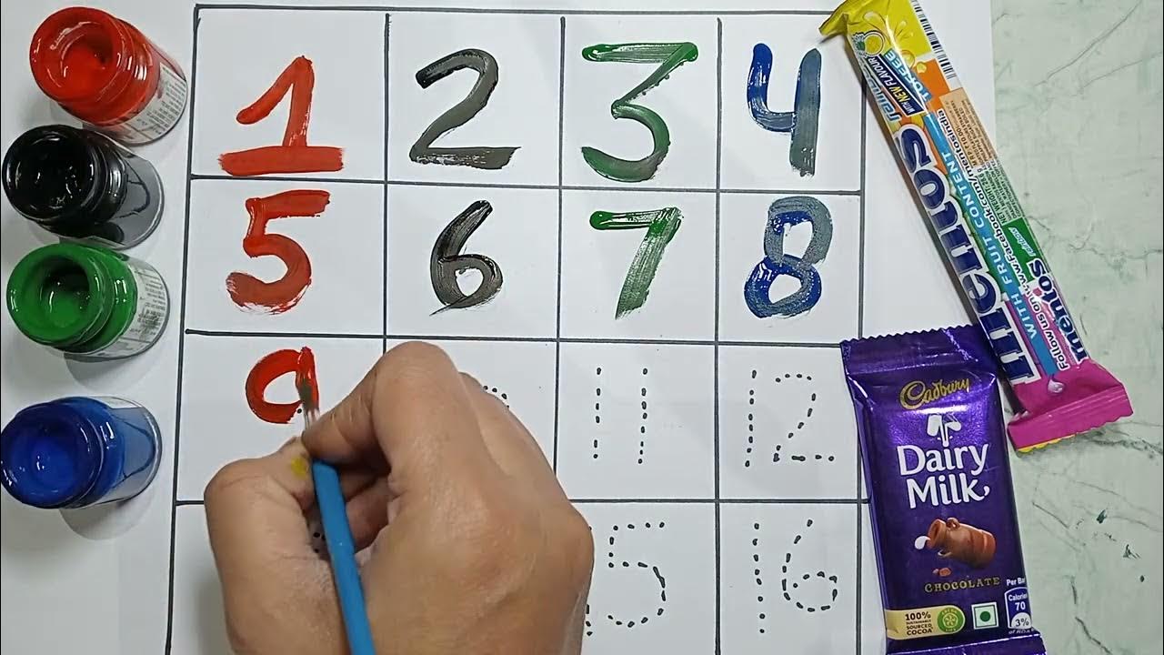 123456 Counting Number Learning Number For Kids#toddler#alishakidsclass - YouTube