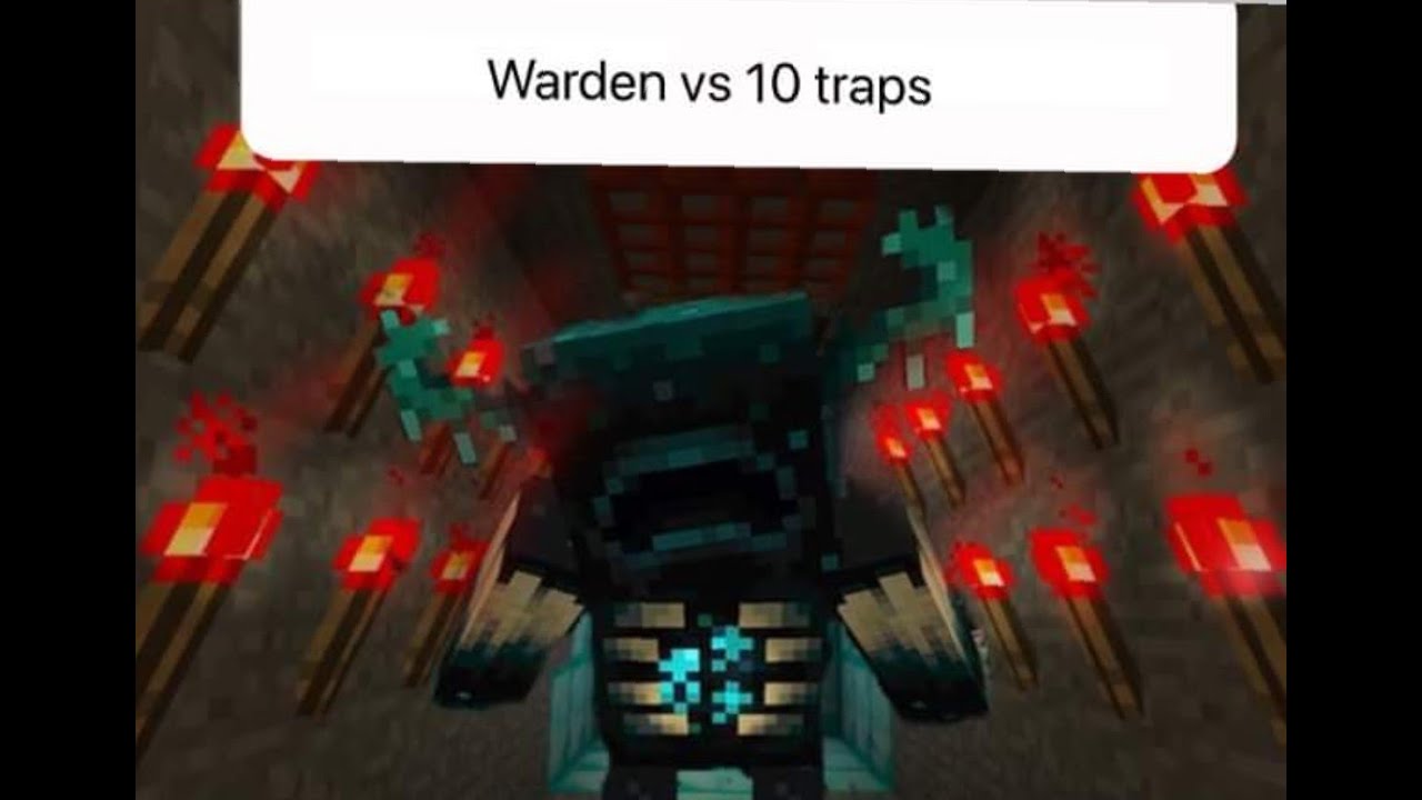 Minecraft Warden VS 10 Traps! - YouTube