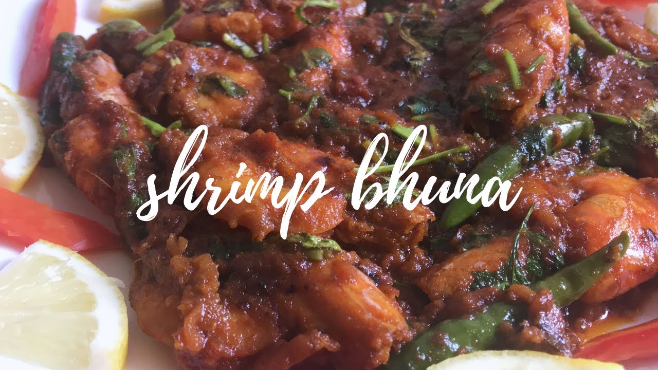 Simple Shrimp Bhuna Recipe | চিংড়ি ভুনা রেসিপি | Tasty Shrimp Curry ...