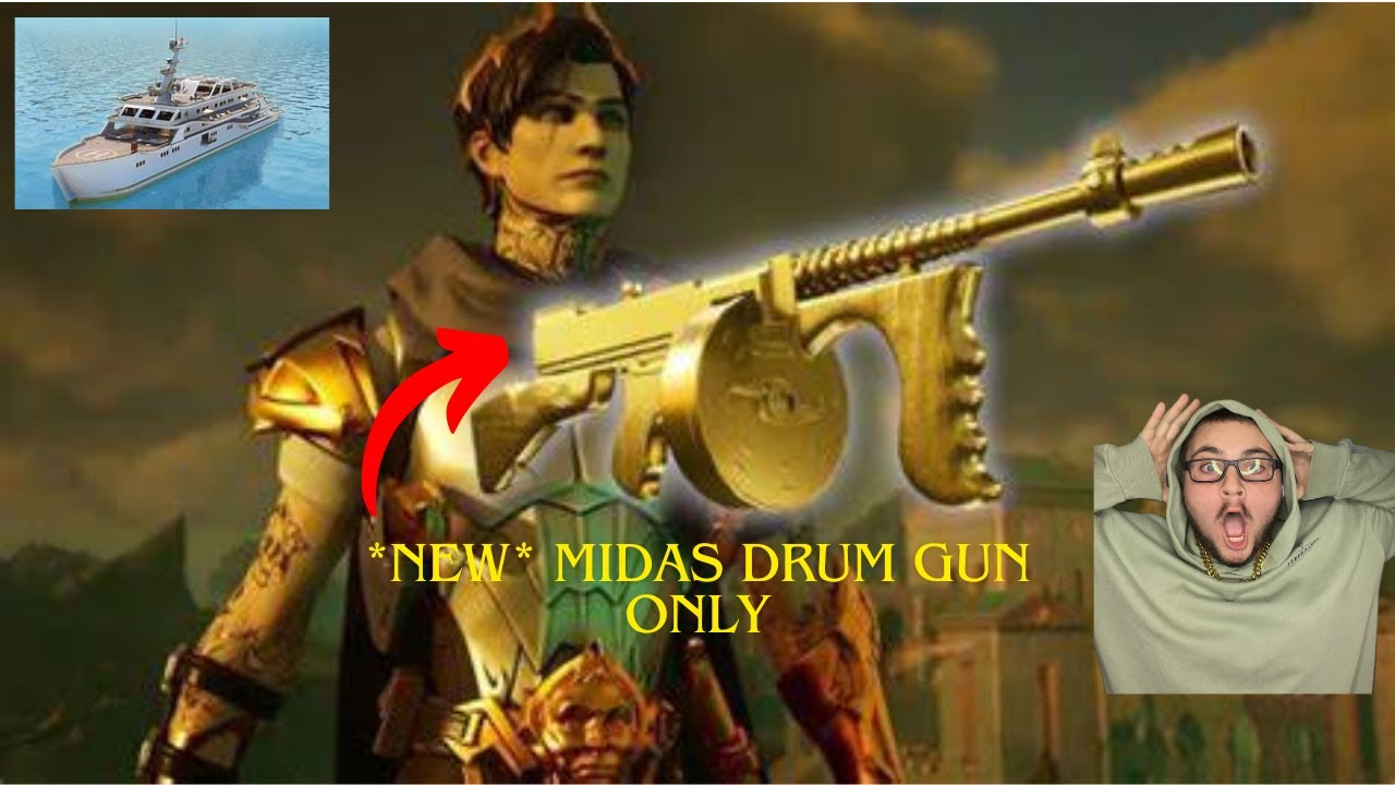 THE MIDAS *ONLY* DRUM GUN CHALLENGE!!! | BIGMANJACKS - YouTube