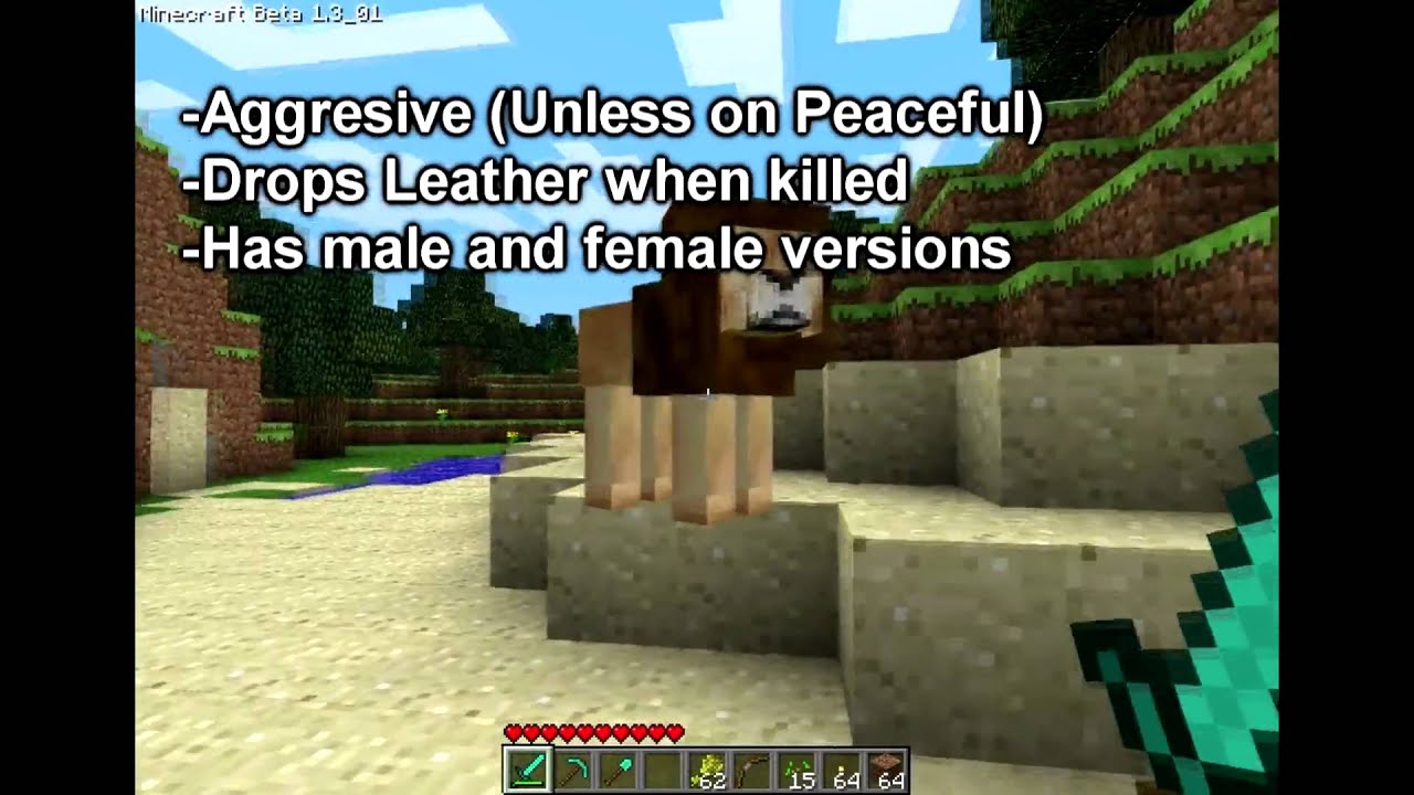 Minecraft Noob Discovers: Mo' Creatures (a guide) - YouTube