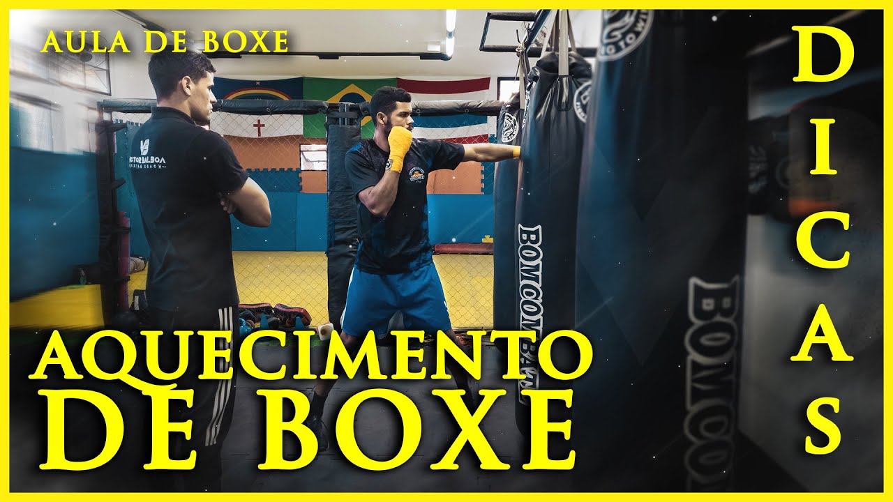 AQUECIMENTO PARA COMEÇAR O TREINO DE BOXE (Aula de Boxe) - Victor ...