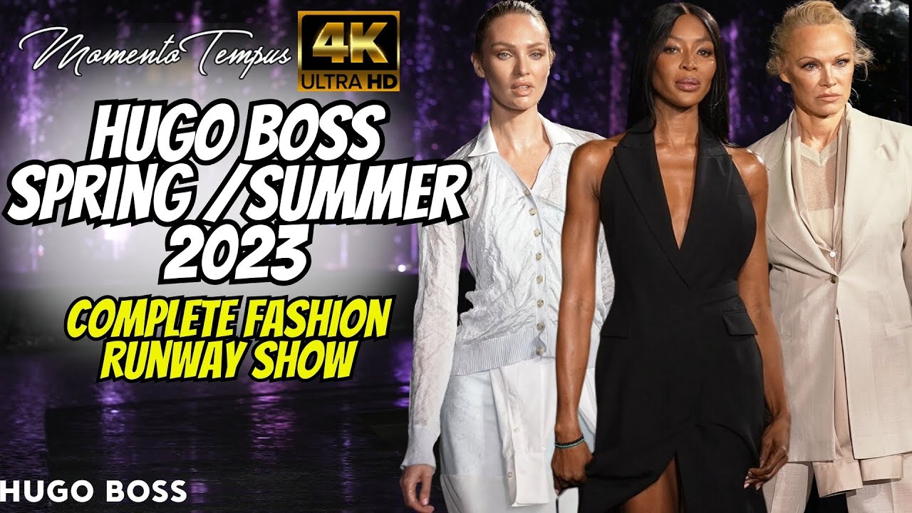Hugo Boss Spring/Summer 2023 Fashion Show/ 4K - YouTube