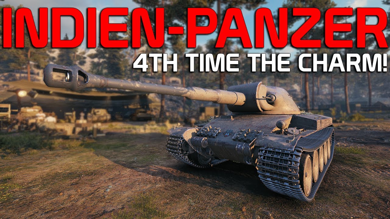 Indien-Panzer: 4th time the charm! | World of Tanks - YouTube