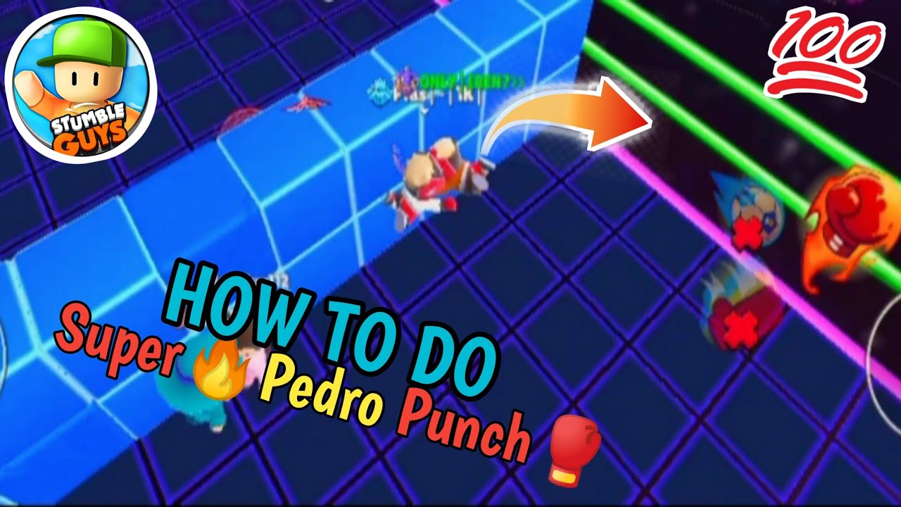 How To Do Super🔥 Pedro Punch🥊In Block Dash || Full Tutorial || Stumble ...