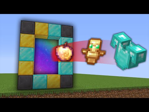 Minecraft ama ÖZEL PORTALLAR VAR!