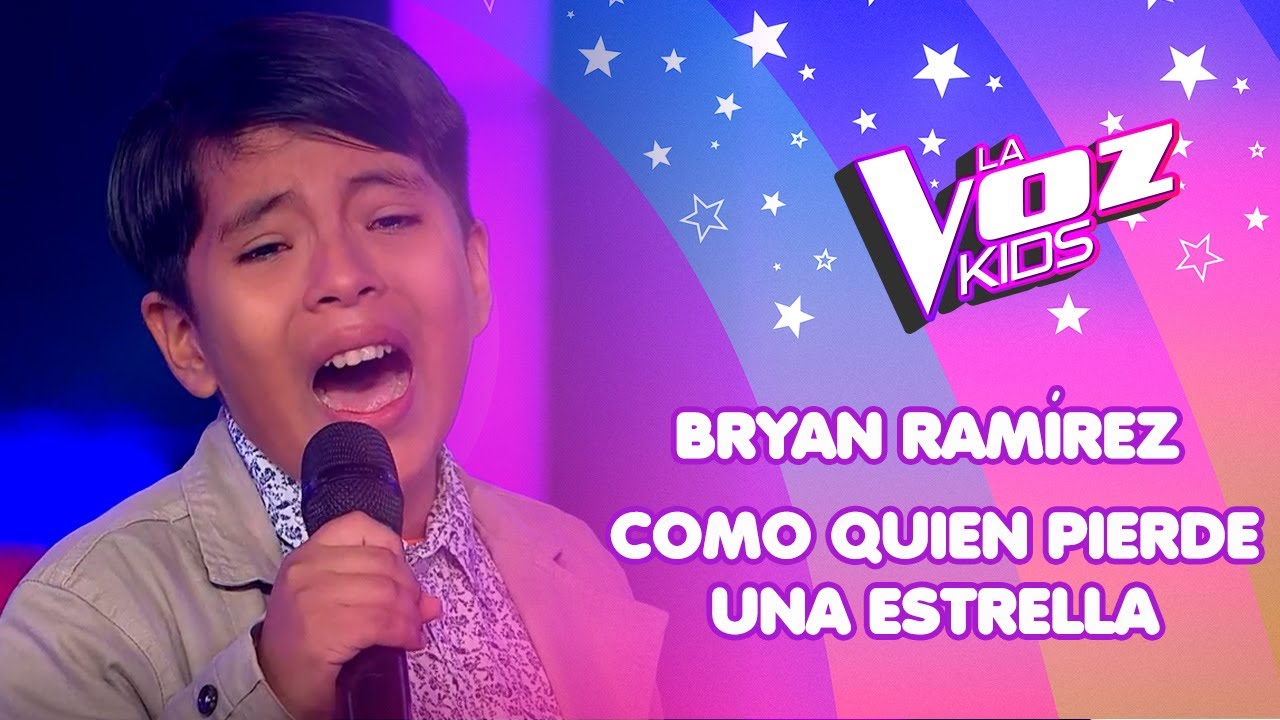 Bryan Ramírez | Como quien pierde una estrella | Audiciones a ciegas | Temporada 2022 | La Voz ...