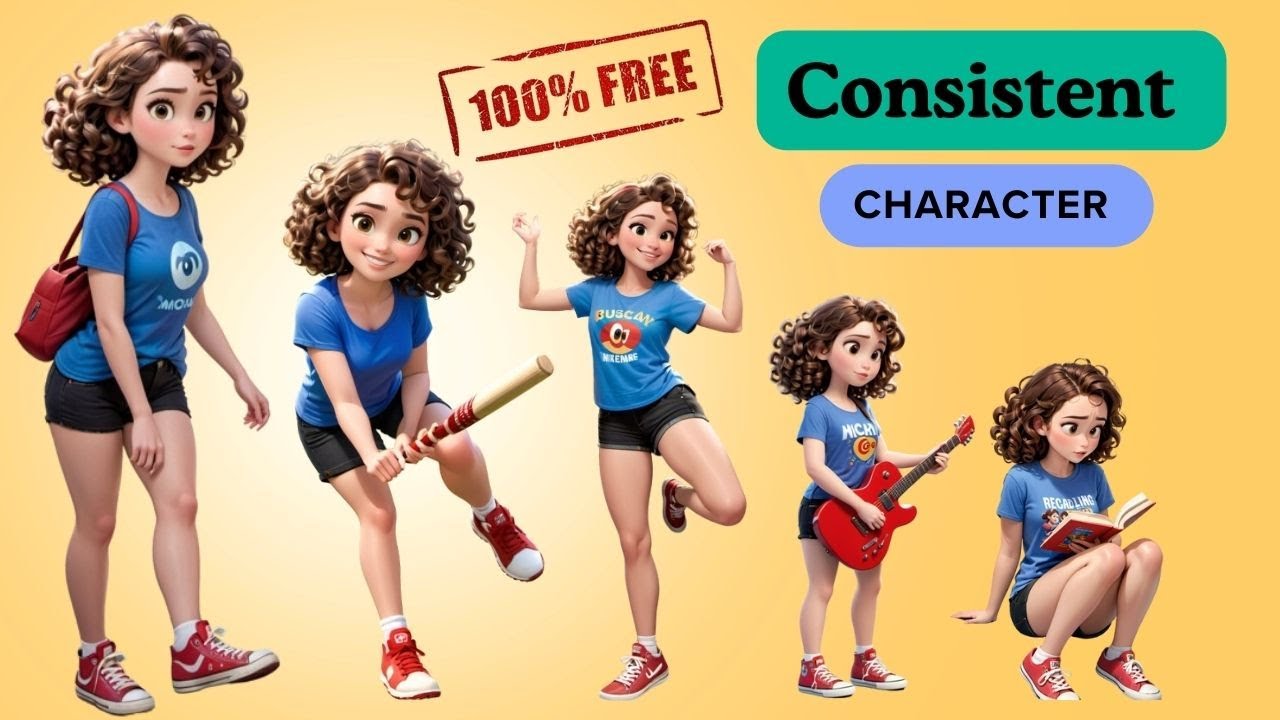 Create Consistent Character for Free And Make Money Online | No ...