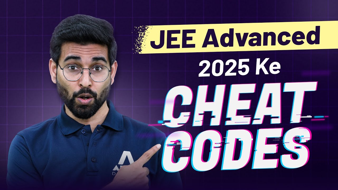 CHEAT CODES for JEE Advanced 2025 – Smart Paper Attempt Tips 🧠| ALLEN ...