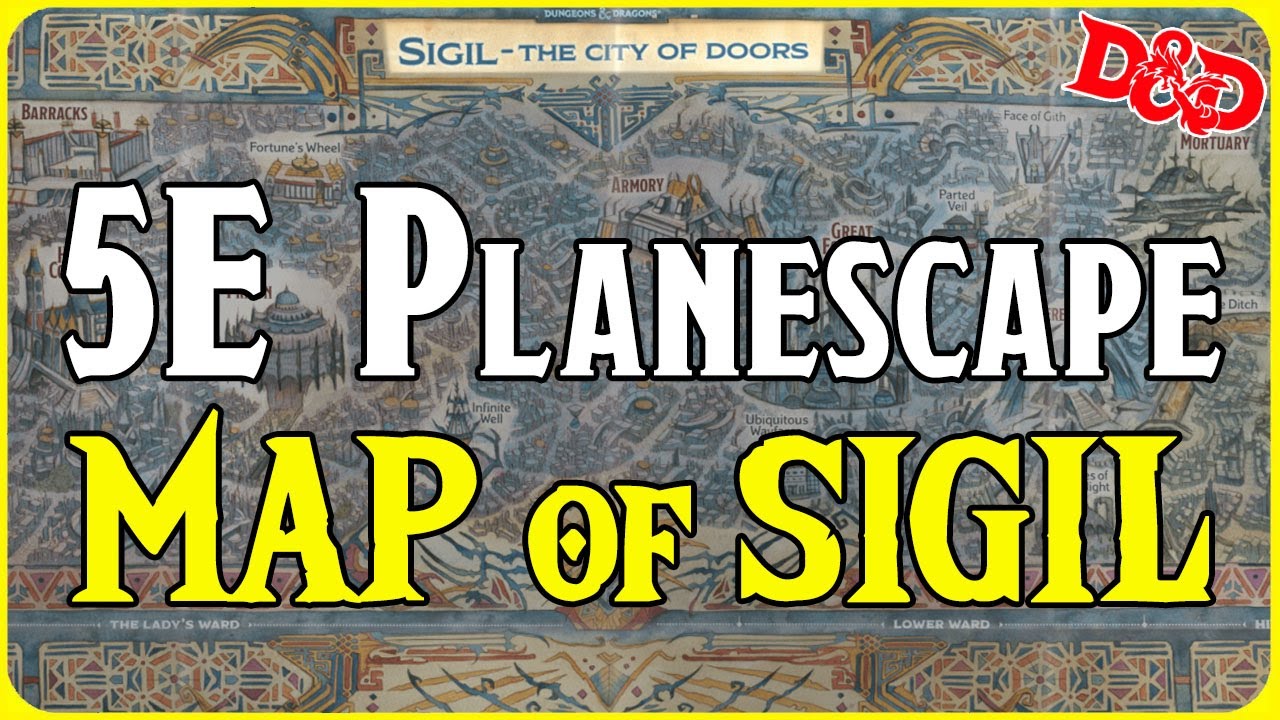 Planescape! Unveiling the NEW Map of Sigil and Factions in Dungeons and Dragons 5e! - YouTube