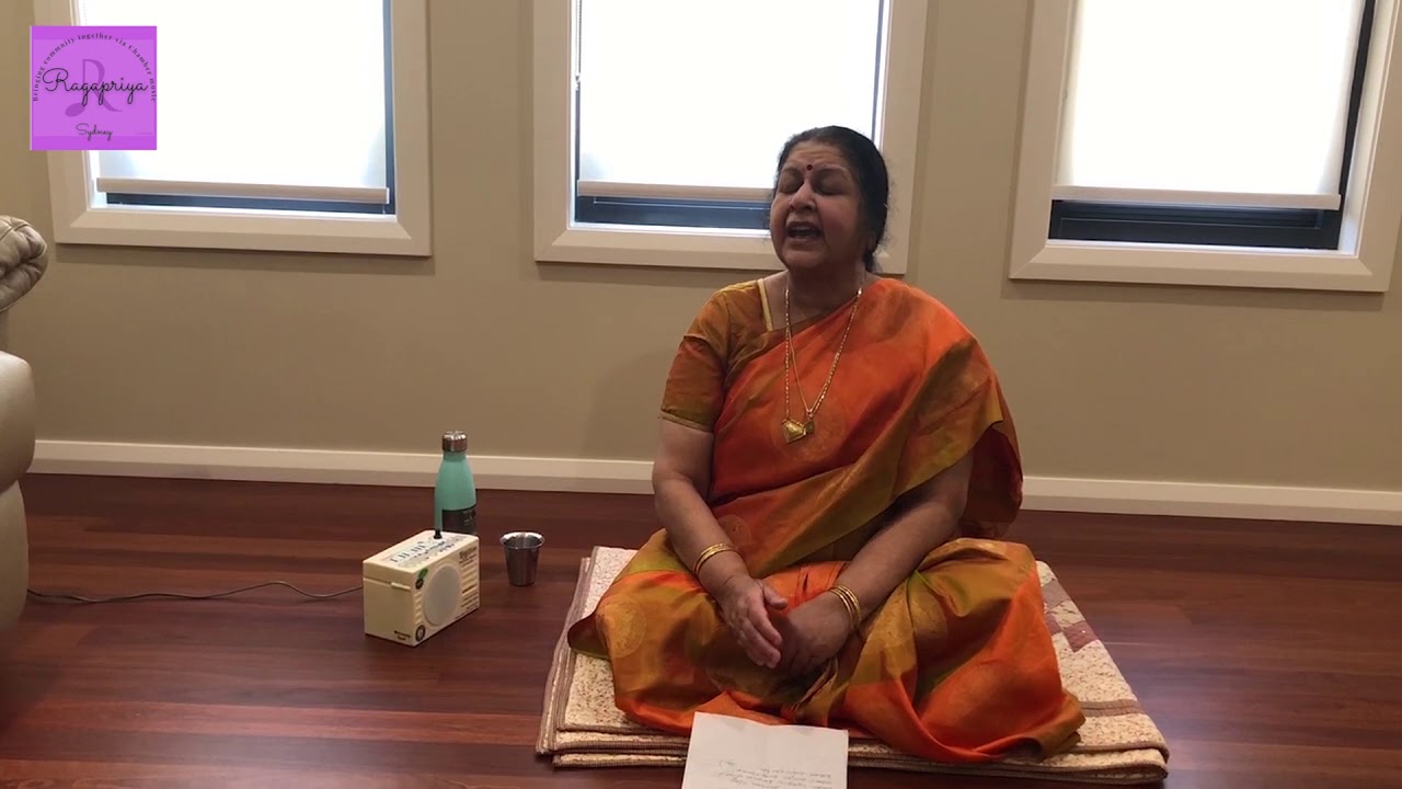 Ragapriya Sydney Margazhi utsavam 2020/21: Smt Bhavani Govindan - YouTube
