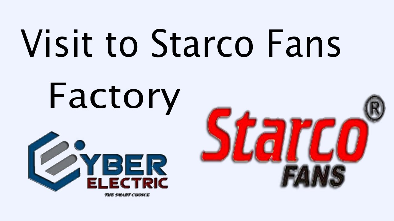 starcofans factory visit - YouTube