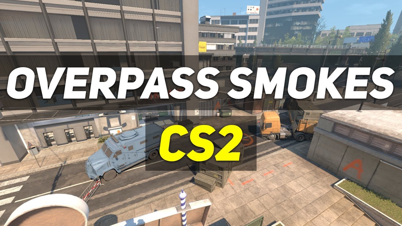 CS2 - Essential Overpass Smokes 2023 - YouTube