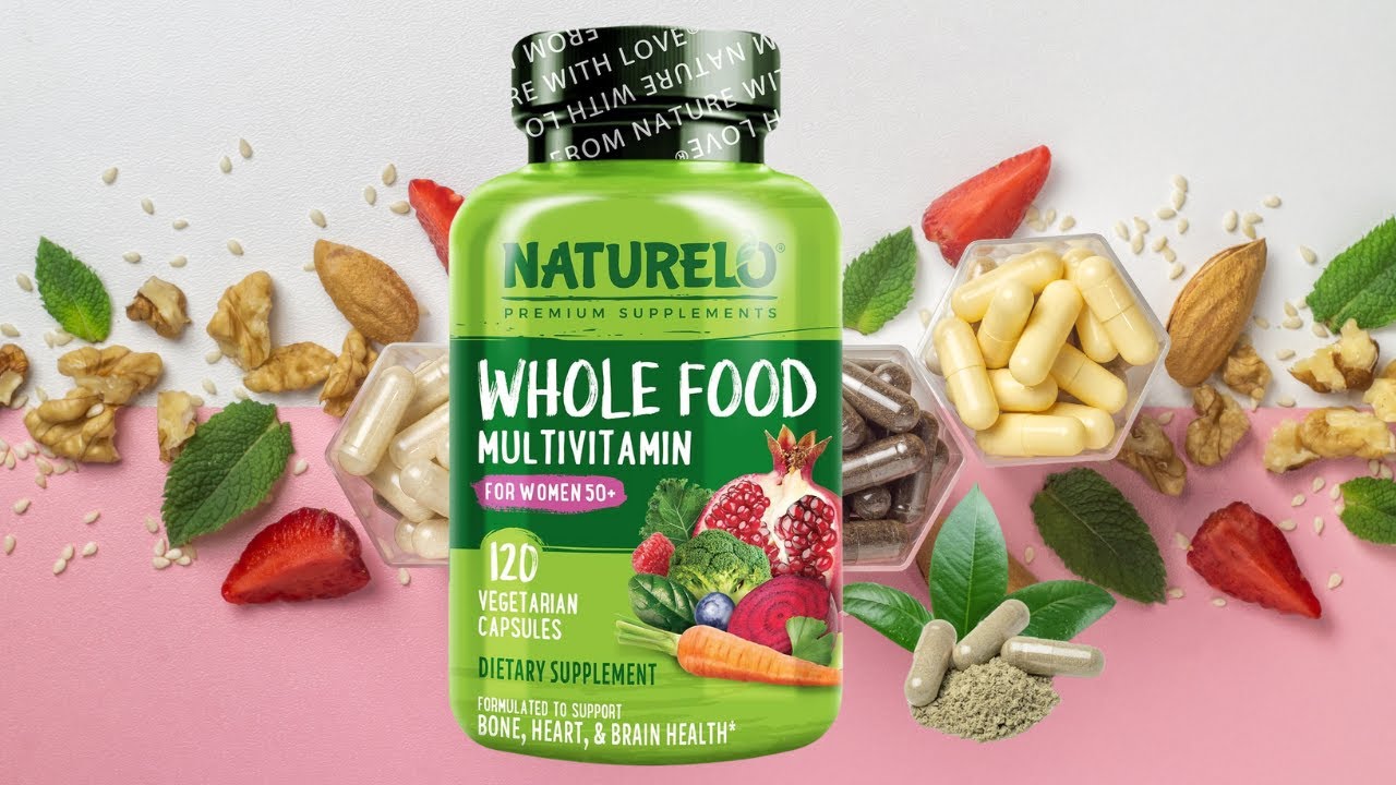 Elevate Your Wellness: NATURELO Whole Food Multivitamin for Women 50 ...