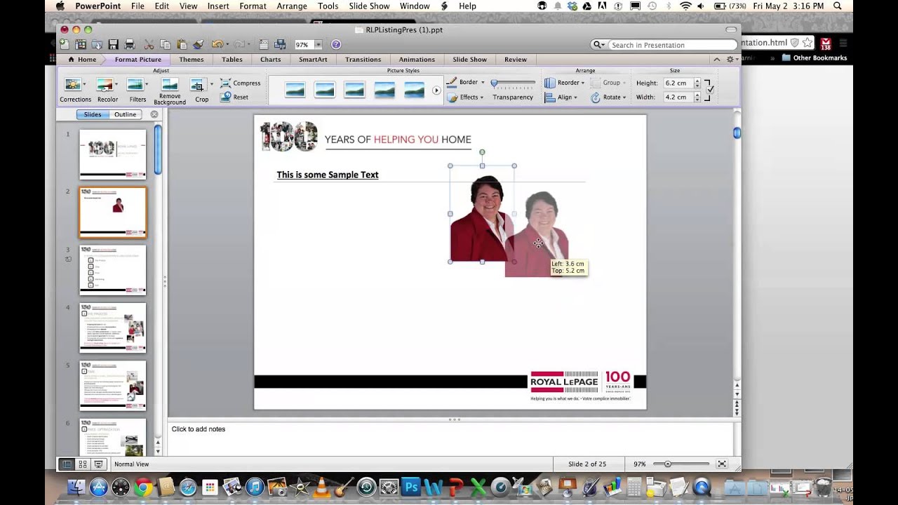 Working with Powerpoint Listing Presentation - YouTube