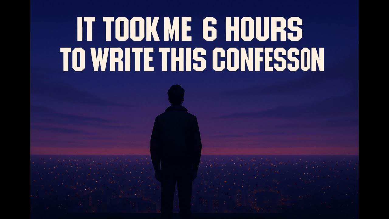 It took me 6 hours to write this confession - YouTube
