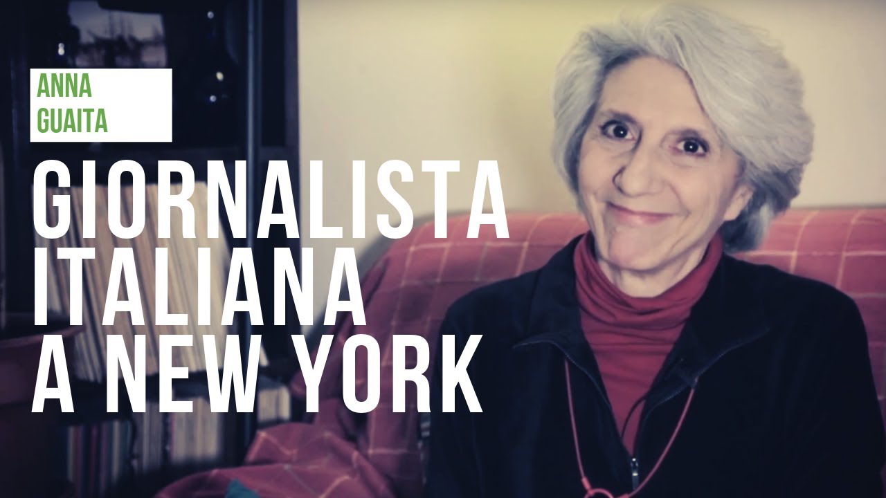 Intervista ad Anna Guaita, giornalista italiana a New York - YouTube