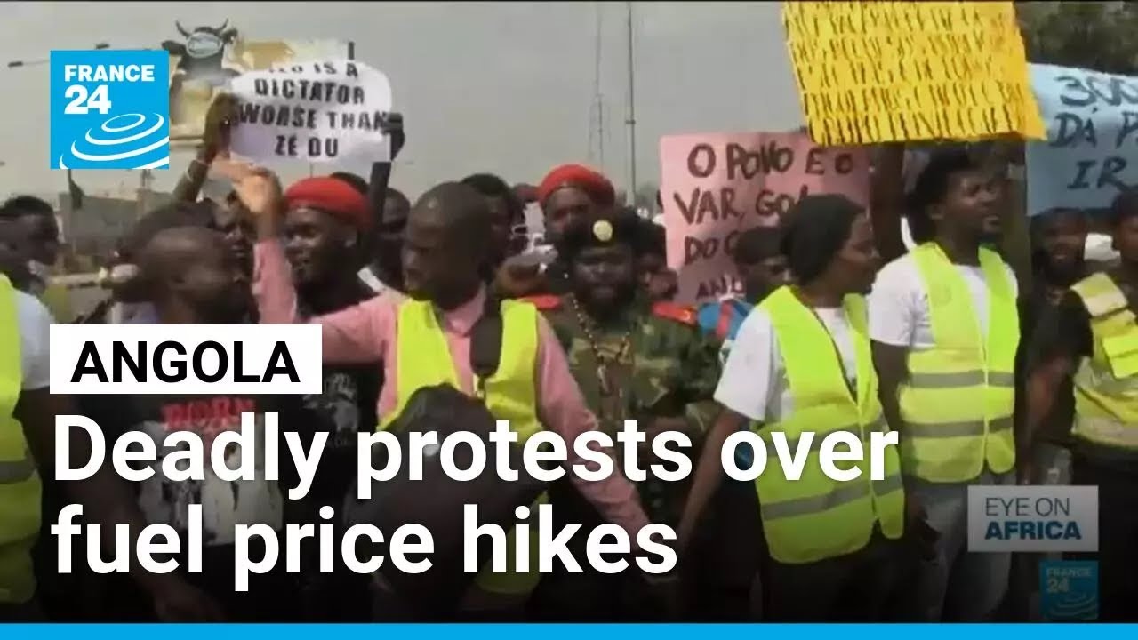 Angola: Deadly protests erupt over fuel price hikes • FRANCE 24 English ...