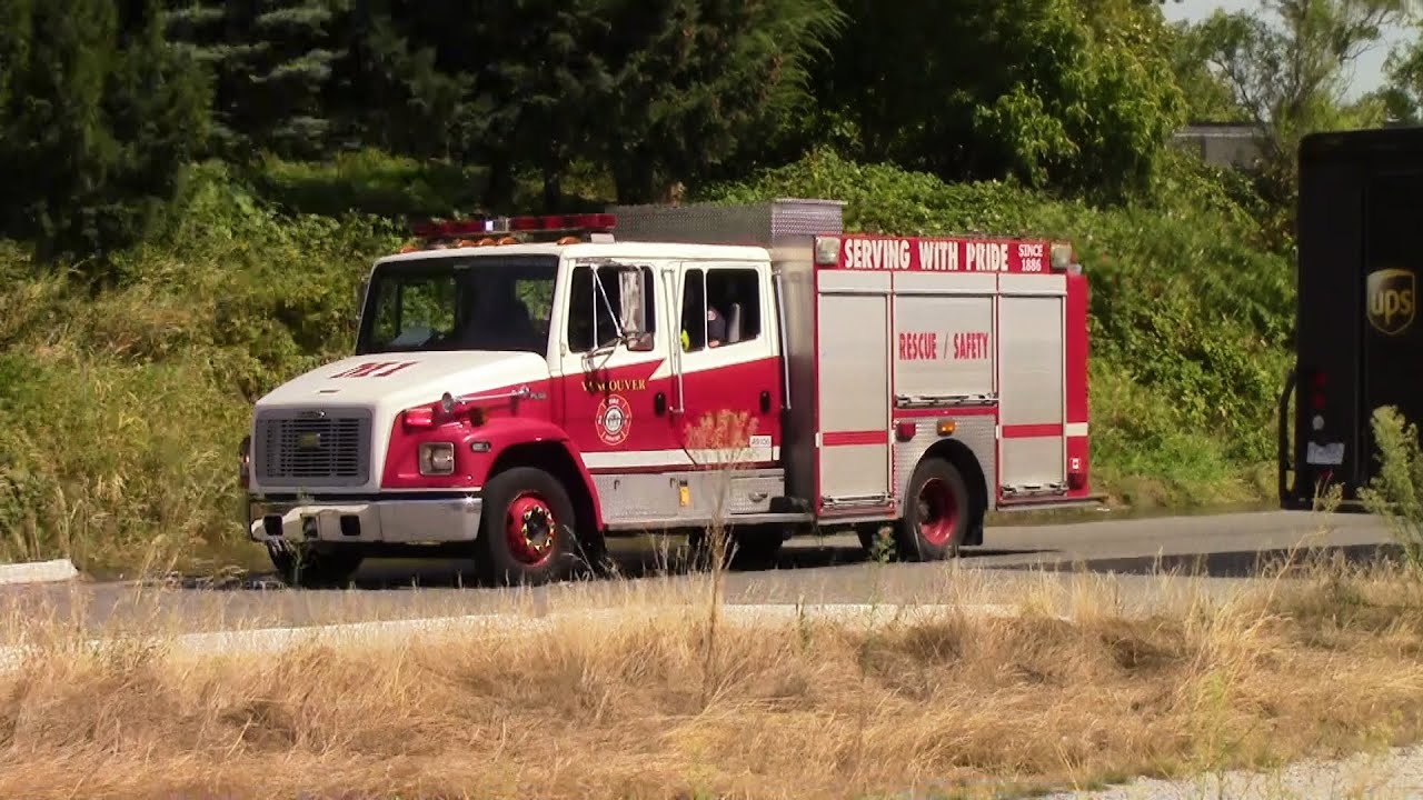 Vancouver Fire Medic 1 Responding - YouTube