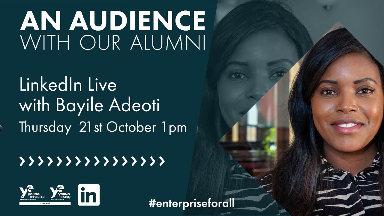 An Audience With Our Alumni: Bayile Adeoti - YouTube
