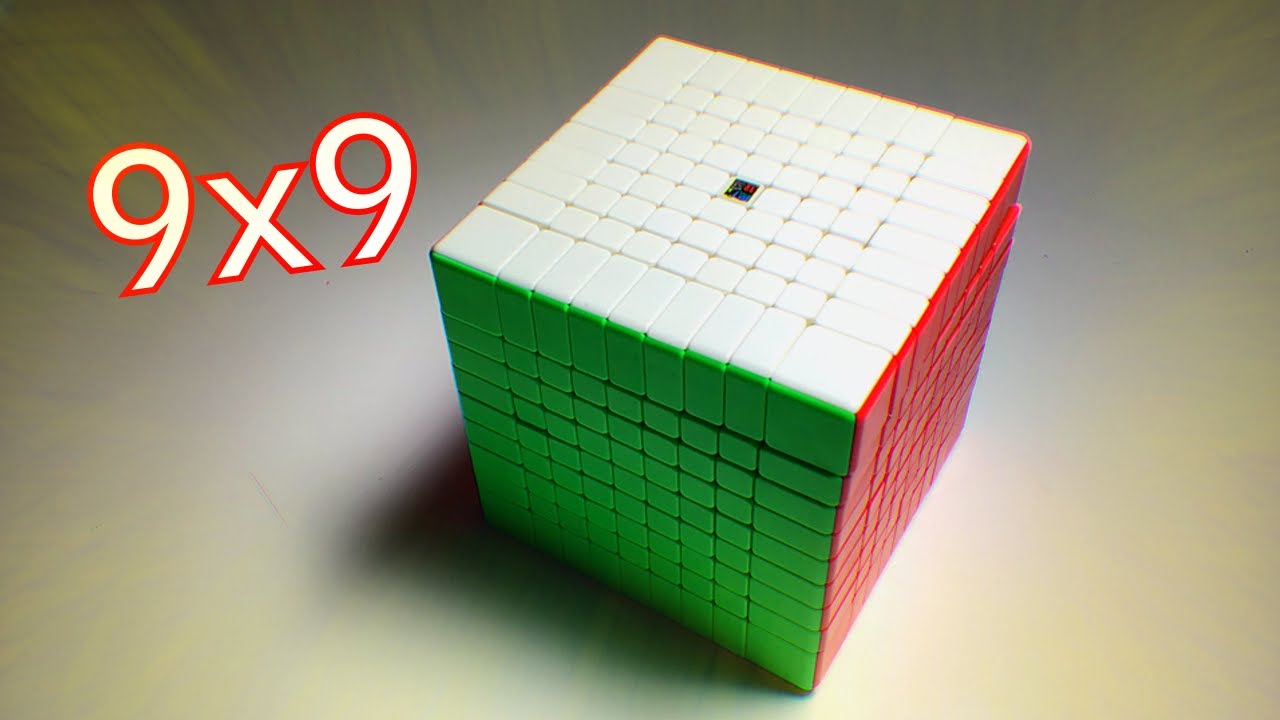 Solving The GIGANTIC 9x9 Rubik s Cube YouTube