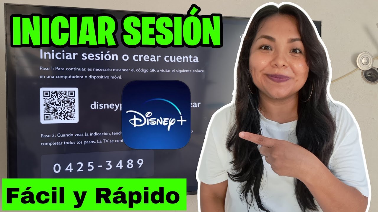 Cómo INICIAR SESION en DISNEY PLUS en tu smart tv ️ - YouTube