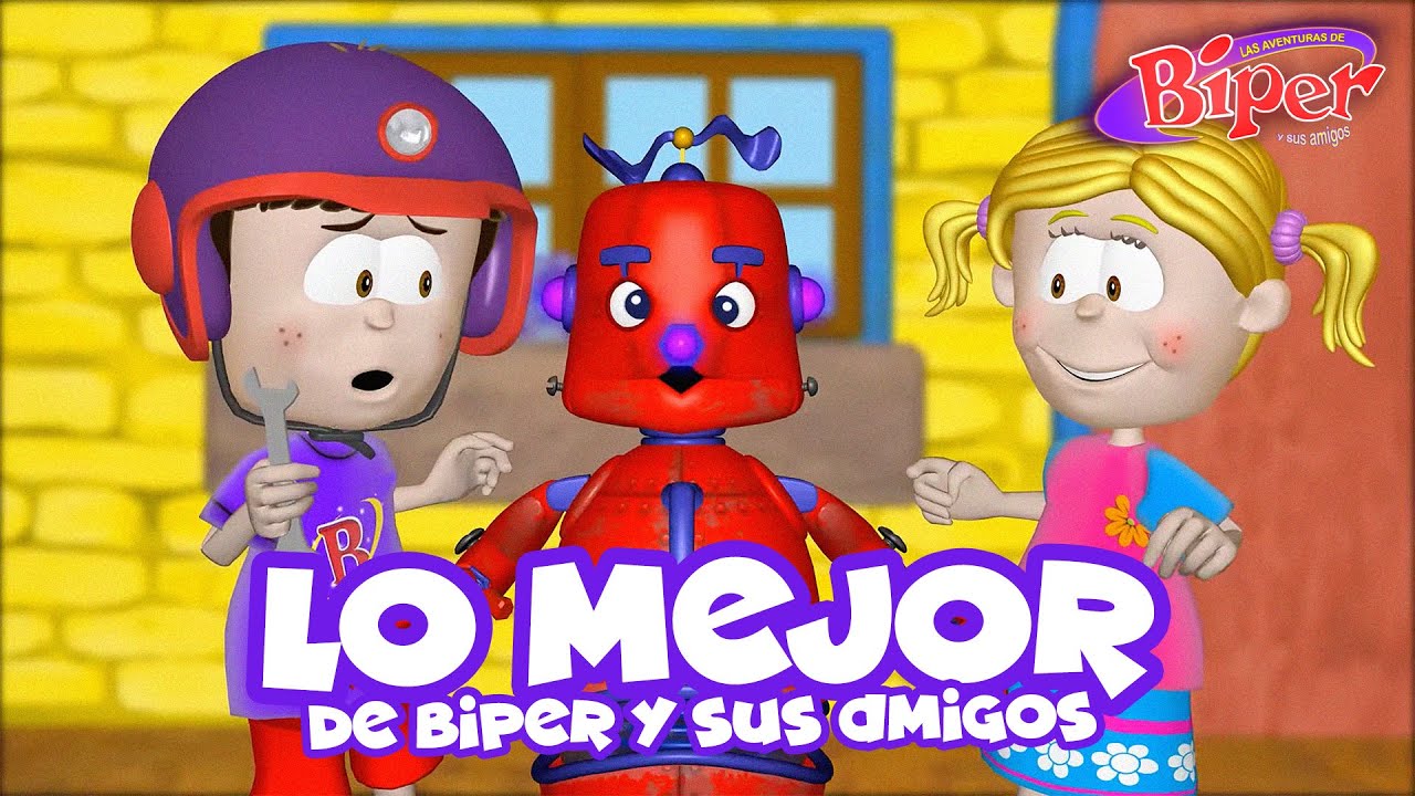 💯 LO MEJOR DE BIPER Y SUS AMIGOS | Canciones Infantiles 🎶💝 - YouTube