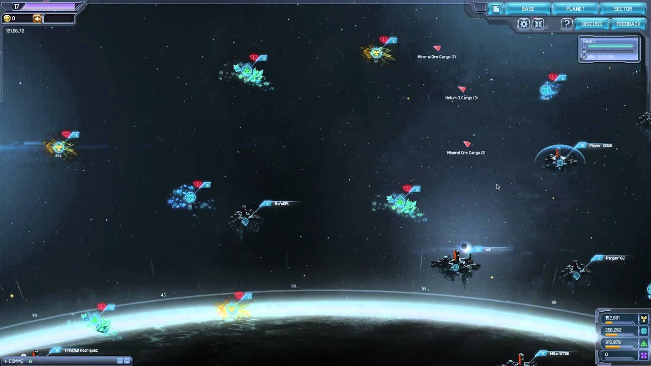 VEGA Conflict: Planet & Sector Maps - YouTube