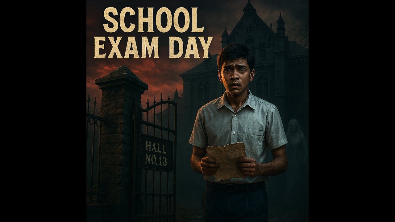 School Exam Day 😱 | Haunted School Horror Story in Hindi Urdu | स्कूल ...