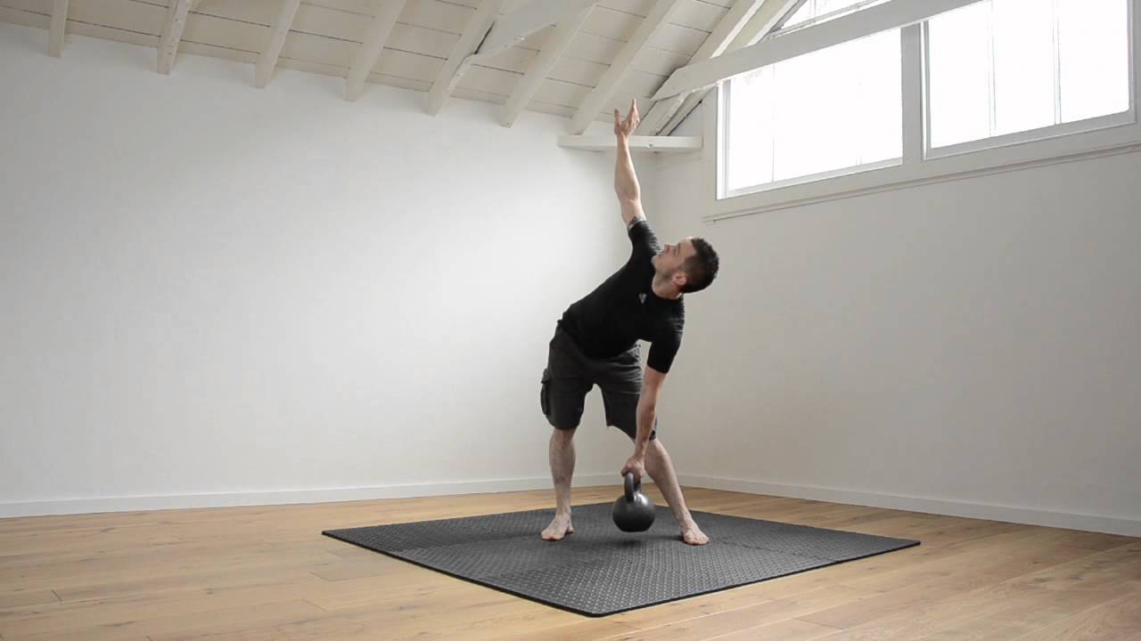 Kettlebell: Low Windmill - YouTube