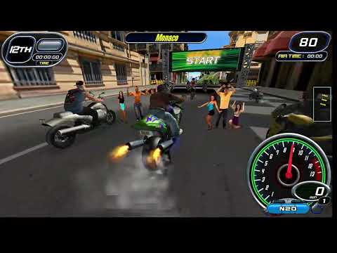 Super Bikes 2-Space Race 2+Monaco - YouTube