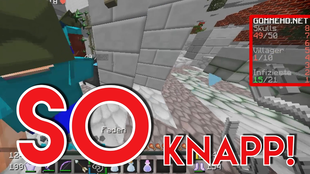 So Knapp! | Minecraft Zombies #006 | Crazery HD - YouTube