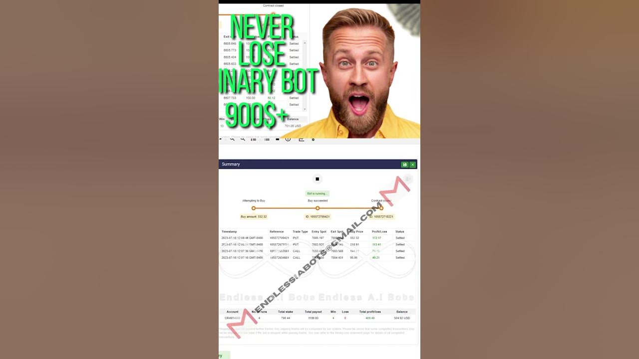 👑NEVER LOSE BINARY BOT 2023🤑 | NO LOSS BINARY BOT | DERIV BOT NO LOSS HINDI - YouTube