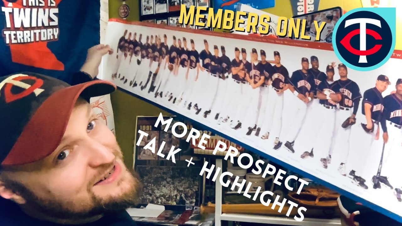 MEMBERS: More Twins Prospect Talk + Highlights - YouTube