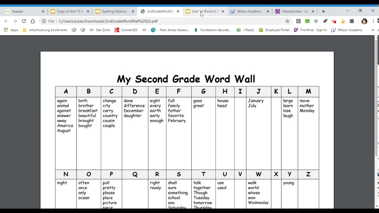 Fundations At Home Level 2 Unit 15 Week 2 Day 4 Dictation Composition ...