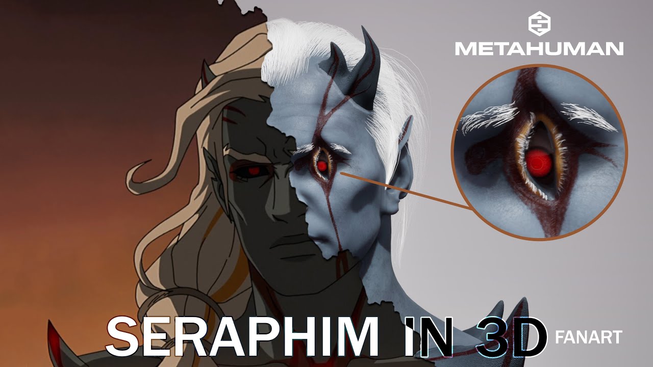 Inside the Process: Creating Seraphim’s 3D Model in Unreal Engine 5 ...