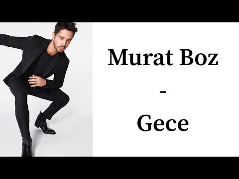 Murat Boz - Gece ( sözleri - lyrics - English subtitles)