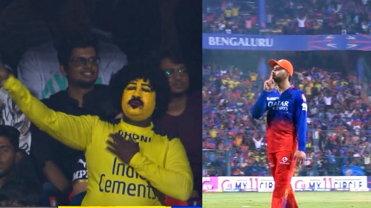 Virat Kohli Silence Csk Fans After Csk Fans Starts Chanting Csk Csk ...