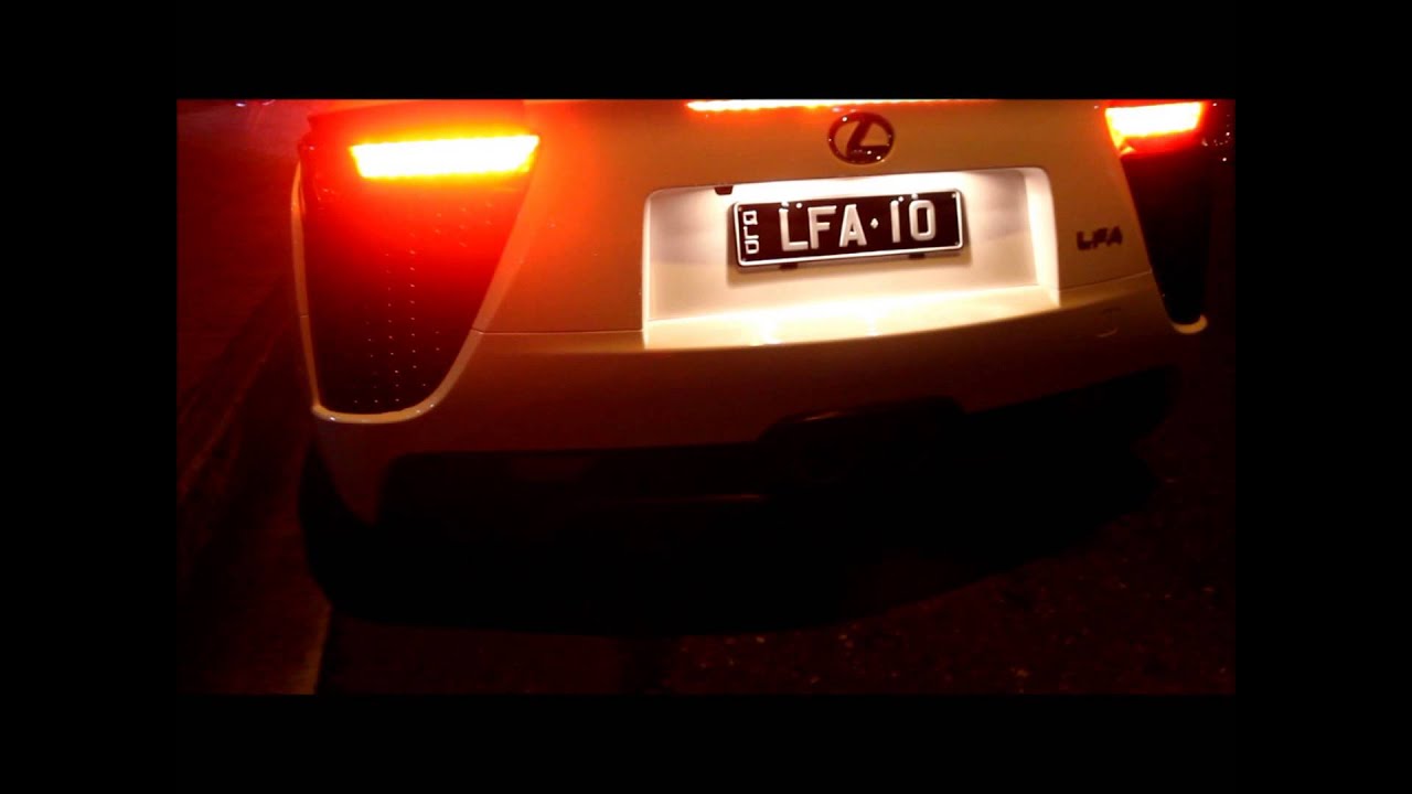 Lexus LFA sound compilation - YouTube