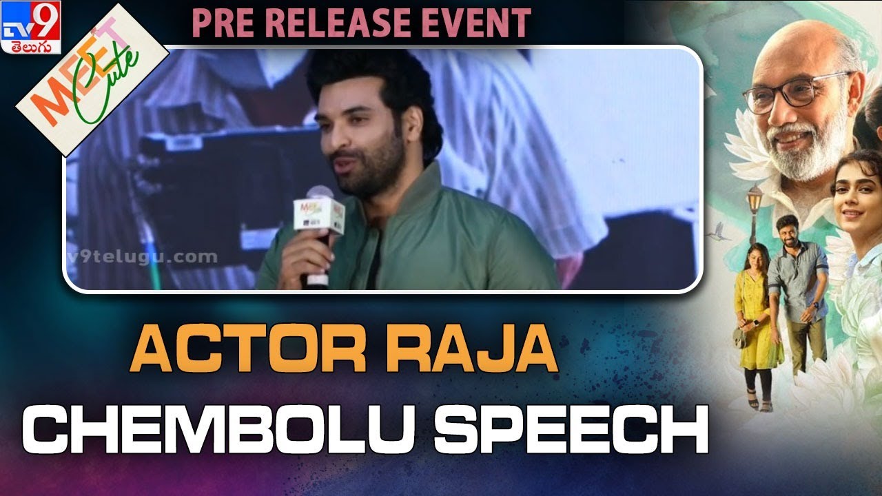 Actor Raja Chembolu Speech At Meet Cute Pre Release Event | Natural ...