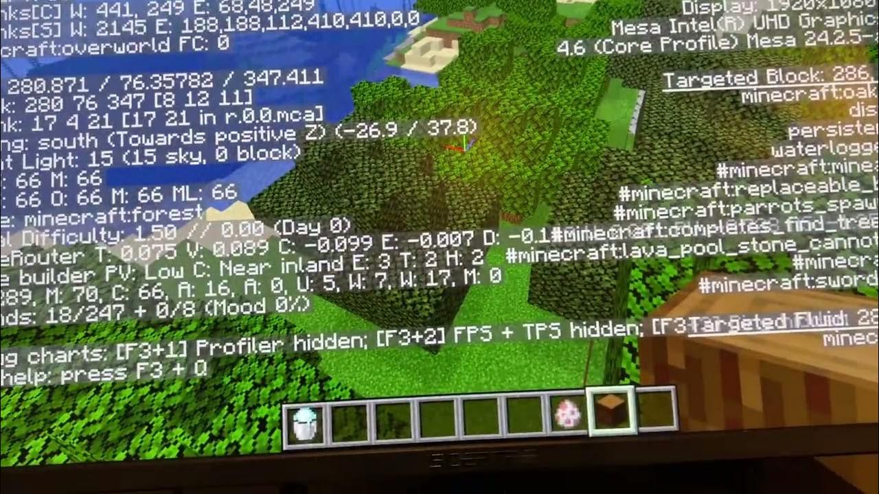 Running Minecraft on an Intel Celeron - YouTube