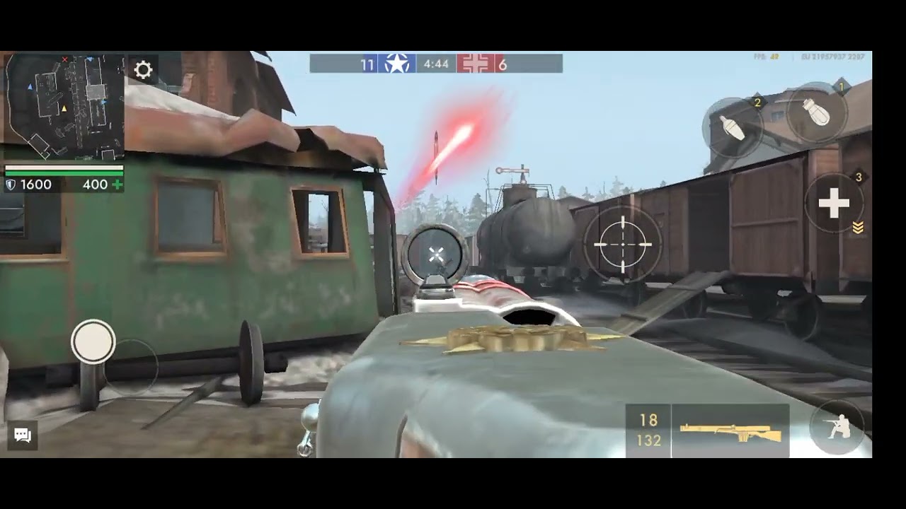 World war heroes #76 Fair fight 🔥🔥 Huot 1944 💥💥 New best machine gun ...