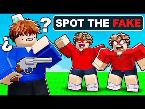 SPOT THE FAKE PERSON IN ROBLOX!
